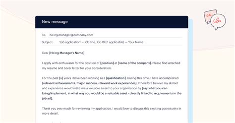 How To Write Email To Person With Resume Alder Script
