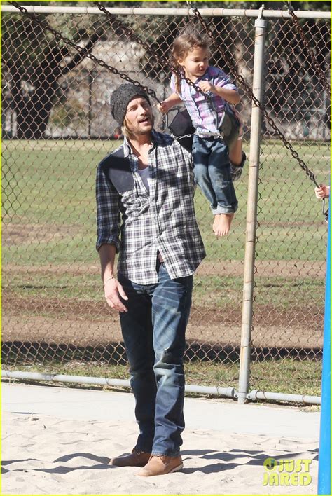 Nahla Aubry Coldwater Park With Dad Gabriel Photo 2613001