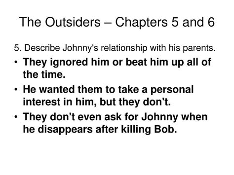 Ppt The Outsiders Powerpoint Presentation Free Download Id 2777670