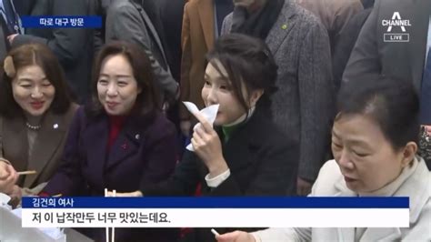 김건희 여사 따로 대구행조용한 내조 끝 Dogdripnet 개드립