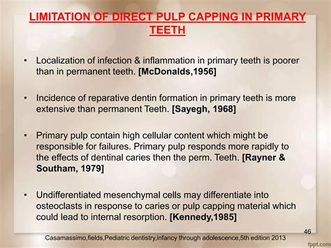 Vital Pulp Therapy Ppt