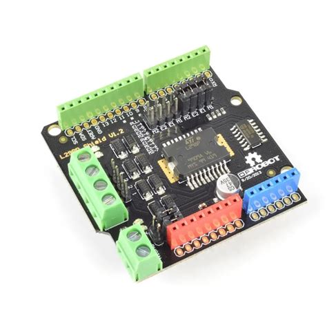Dfrobot Arduino Compatible Motor Shield 2a Robotshop