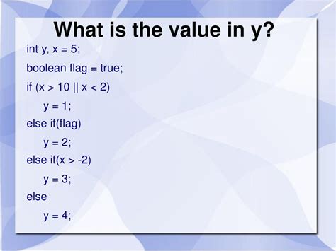 multiple if else boolean data ppt download