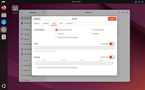 How To Configure Static IP Address On Ubuntu Desktop