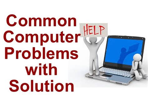 common computer problems with solutions computer science tutorial