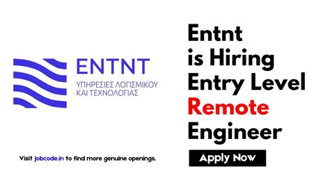 Entry Level Software Engineer Remote Opportunity With Entnt Jobcode