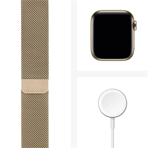 Apple Watch Series 6 40mm (4G) - Viền thép dây thép (Gold) | Chính hãng ...