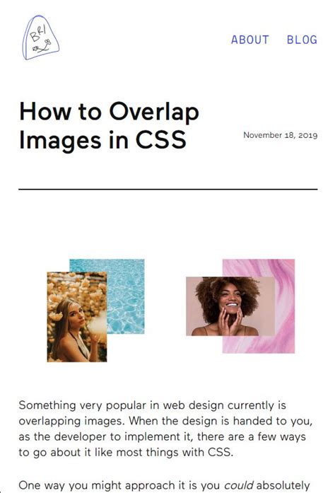 How To Overlap Images In CSS Bri Camp Gomez Css Css Grid Overlap