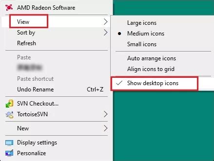 How To Hide Or Show Desktop Icons In Windows And