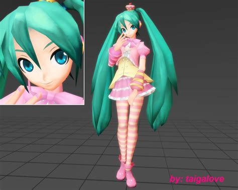 Mmd Hatsune Miku Princess Pd Dl By Taigalove On Deviantart