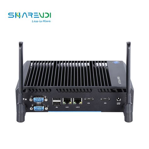 Fanless Intel Mini Pc I Industrial Mini Pc Industrial Computer With Tpm Moudle Fanless And