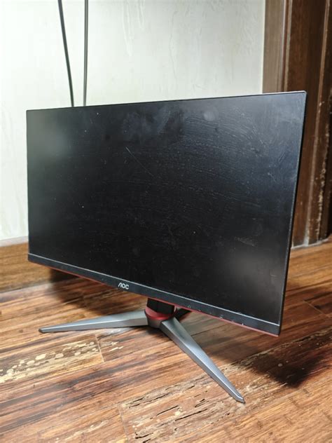 Broken Aoc 24g2 Freesync Premium Gaming Monitor Computers And Tech