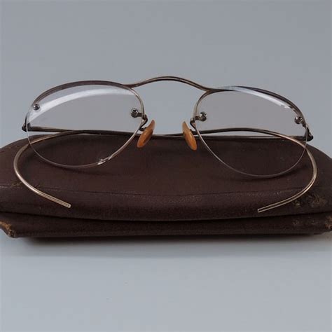 Wire Rim Eyeglasses Etsy