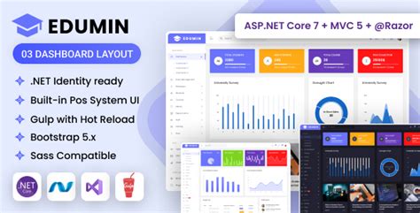 Edumin Aspnet Core And Mvc Education Admin Dashboard Template By Edumin Aspnet Core And Mvc Education Admin Dashboard Template By