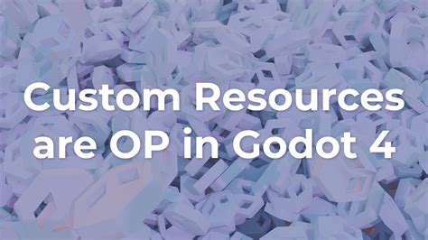 godot 4 my guide on how resources work and how to make your own r