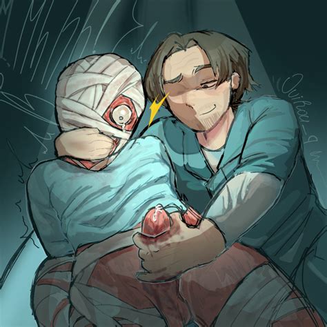 Rule 34 Bandages Blood Brunette Hair Cruelty Curly Mouthwashing Gay