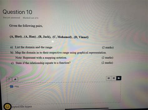 Solved Given The Following Pairs A Htet A Han B