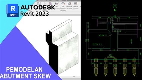 06 Autodesk Revit 2023 Pemodelan Abutment Part Satu Youtube