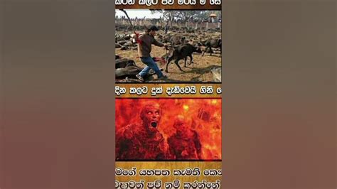 තමන්ගෙ යහපතට කැමති කෙනා කවදාවත් පවු නම් කරන්නෙ නැහැ Youtube