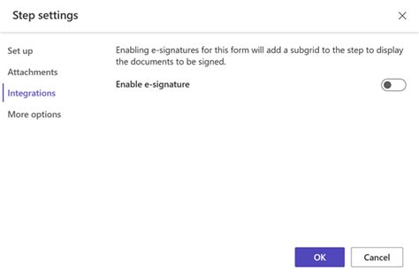 DocuSign 통합 설정 프리뷰 Microsoft Learn
