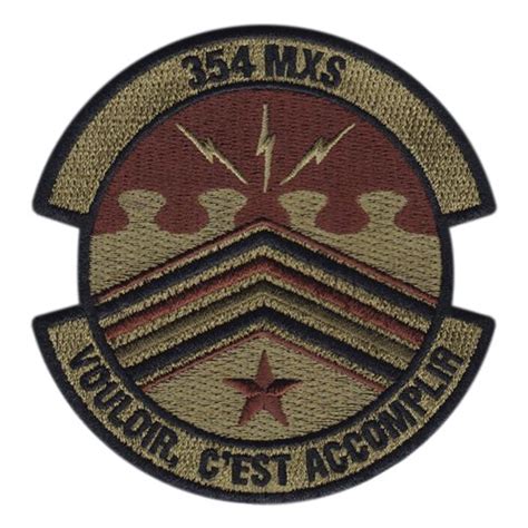 354 Mxs Ocp Patch 354th Maintenance Squadron Patches