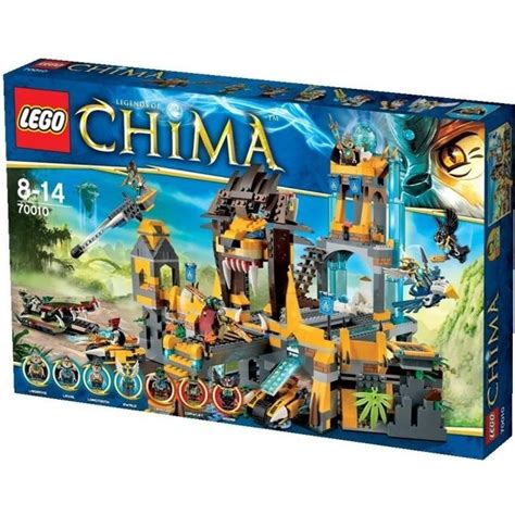 LEGO CHIMA 70010 Le temple de la tribu Lion - Achat / Vente assemblage ...