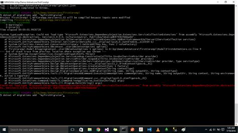 C Could Not Load Type Microsoftextensionsdependencyinjectionservicecollectionextensions