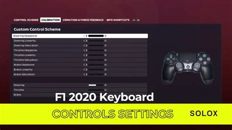 F Keyboard Controls Settings