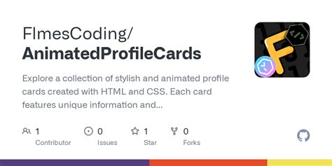 GitHub FlmesCoding AnimatedProfileCards Explore A Collection Of Stylish And Animated Profile