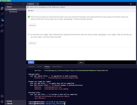 Learn Git By Building An Sql Reference Object Build An Sql Reference