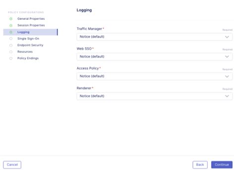Lab 2 2 Create An Access Security Policy