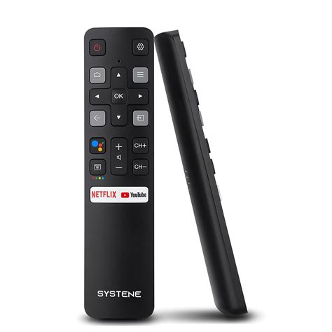 Buy Voice Replacement Compatible For TCL Android TV Remote New Upgraded RC802V For TCL Smart TVs
