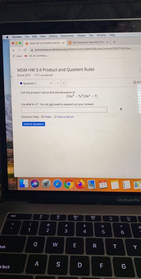 Solved Chrome File Edit View History Bookmarks People Tab Chegg Com