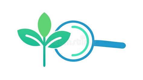 Botanical Research Or Plant Study Icon Vector Design Generative Ai