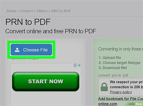 prn dateien in pdf umwandeln 6 schritte mit bildern wikihow