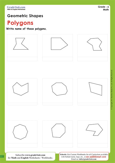 Types Of Polygons Worksheets Design Talk