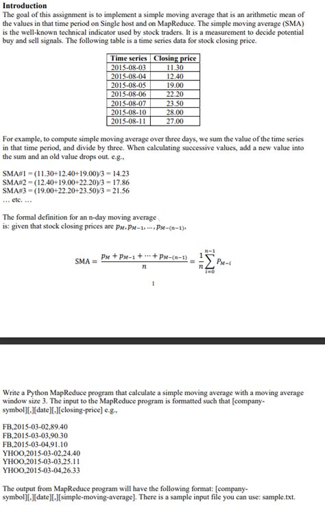 Solved This Should Utilize Hadoop Along With Python And