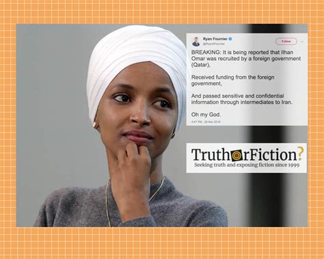 Was Rep Ilhan Omar ‘recruited By A Foreign Government Truth Or
