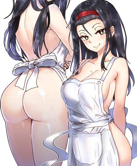 Rule 34 1girls Apron Apron Only Ass Breasts Ebora Eye Eye Open Eyes