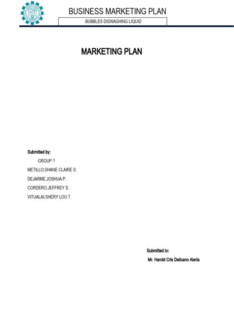 bubbles dishwashing pdf swot analysis market segmentation