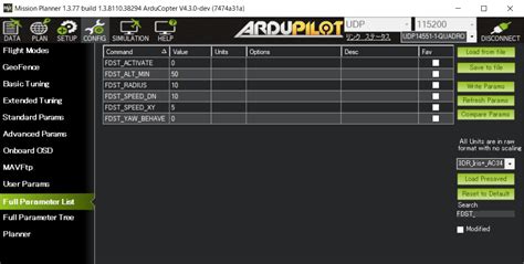 fast descent lua script in stil ardupilot lua scripting ardupilot