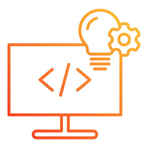 Web Development Generic Gradient Outline Icon