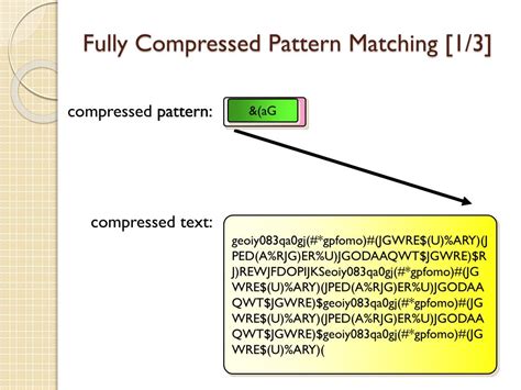 Ppt Pattern Matching On Compressed Texts Ii Powerpoint Presentation Free Download Id2159888