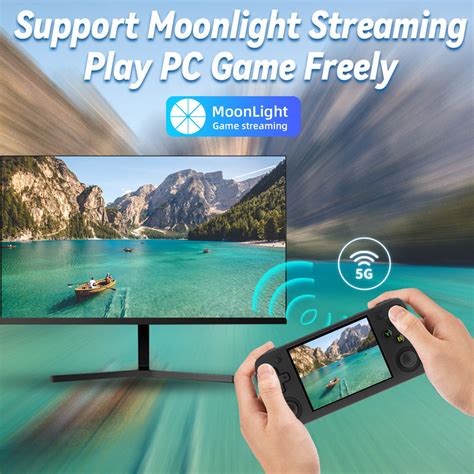 Consola De Joc Anbernic Rg Xx H Portabila Cu De Jocuri Clasice Wifi Cu Iesire Hdmi