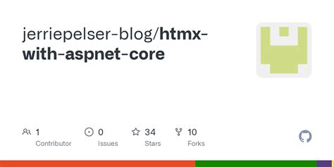 Htmx With Aspnet Core Pages Index Cshtml At Master Jerriepelser Blog