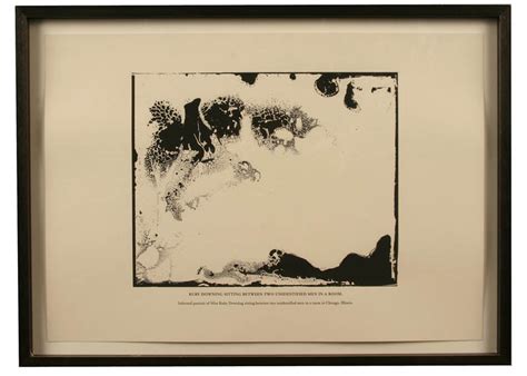 Untitled Ruby Downing Sitting Between Two Unidentified Men In A Room