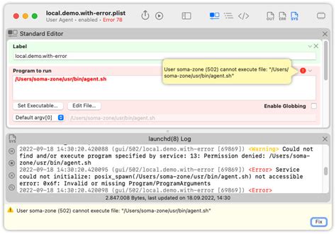 LaunchControl The Launchd GUI