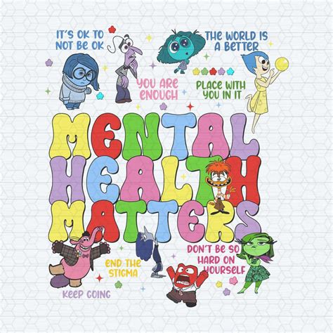 Mental Health Matter Cartoon Emotions Png Inspire Uplift
