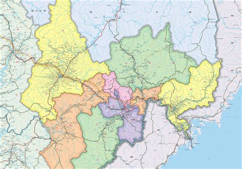延边州政区图 延边州地图查询