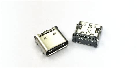 Usb Female Type C Usb Port Connector Pins Type C Dip Right Angle Usb